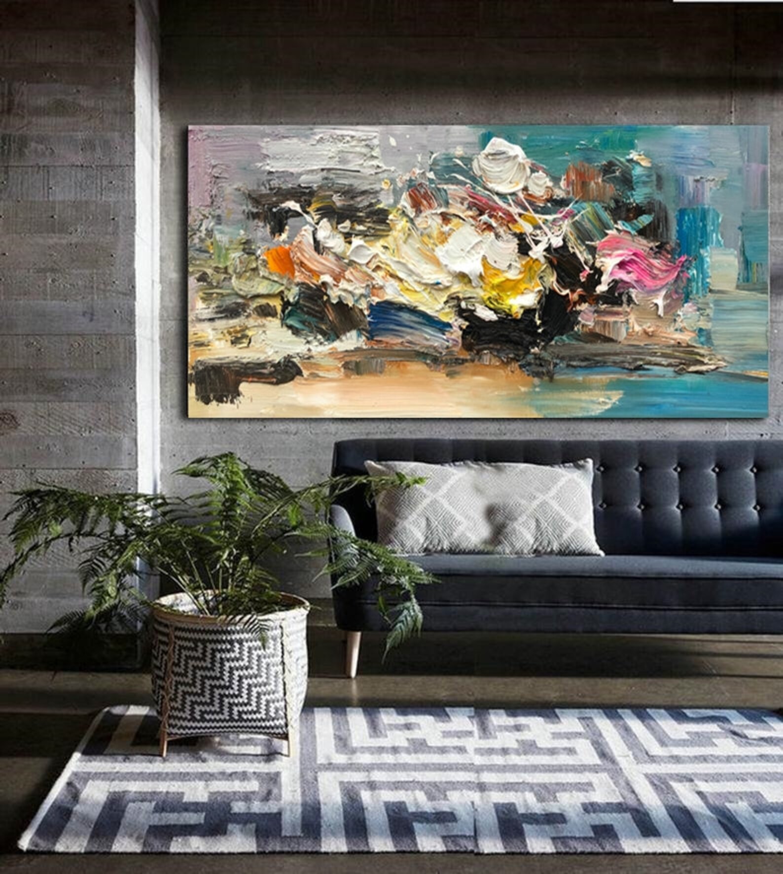 Heavy Texture Painting Original Abstract Art Texture Painting - Etsy