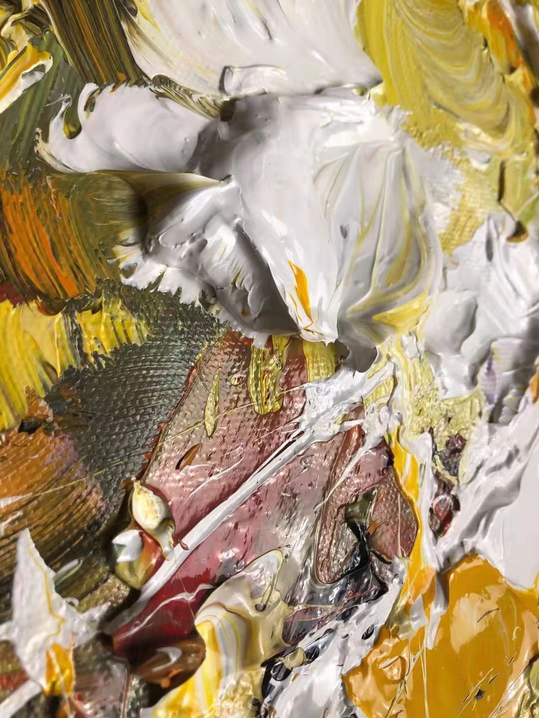 Colorful Painting Large Abstract Paintings Original Living | Etsy