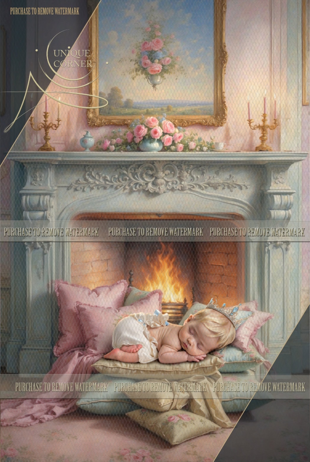 4 PACK WATERMARK OVERLAYS , Pattern Overlay, Protect Your Work Online ...