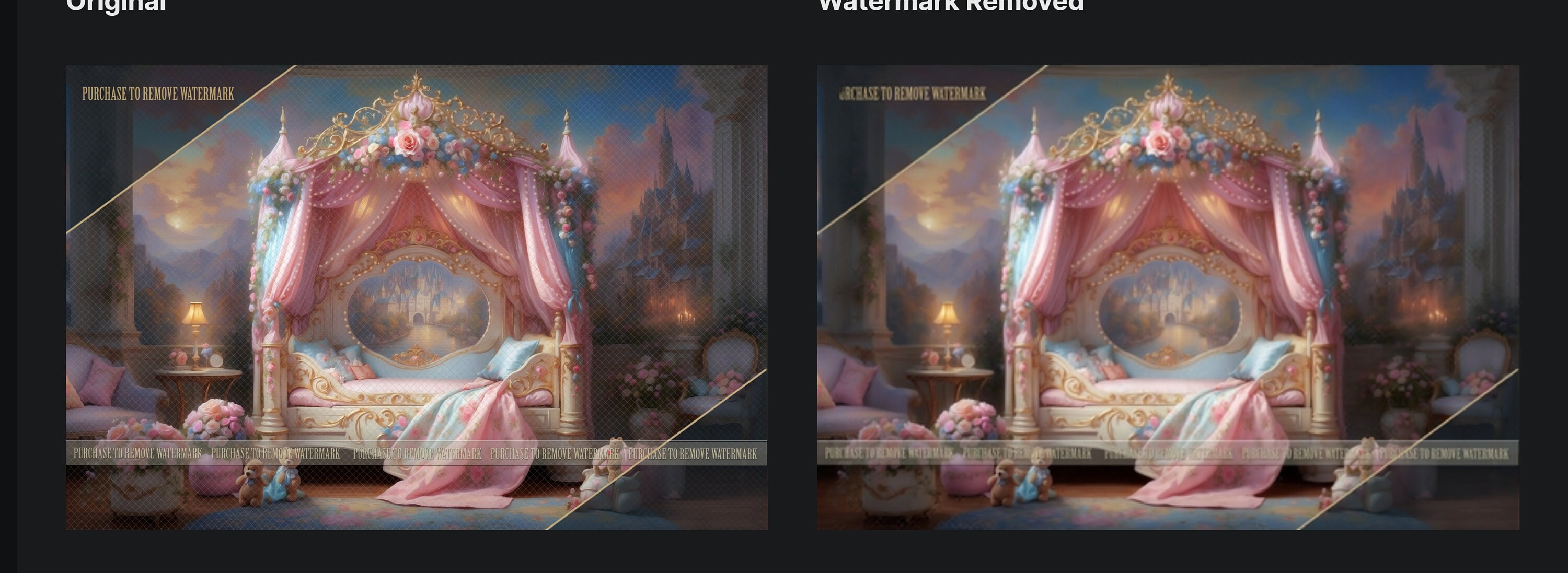 4 PACK WATERMARK OVERLAYS , Pattern Overlay, Protect Your Work Online ...