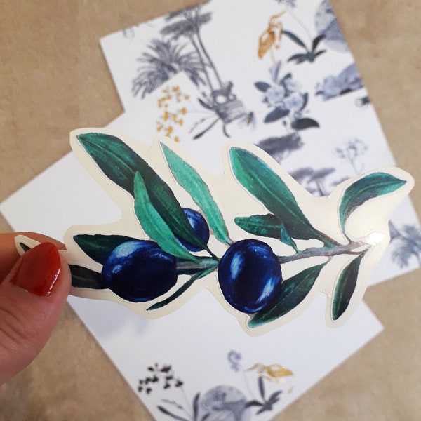 Olive Branch Stickers - Etsy