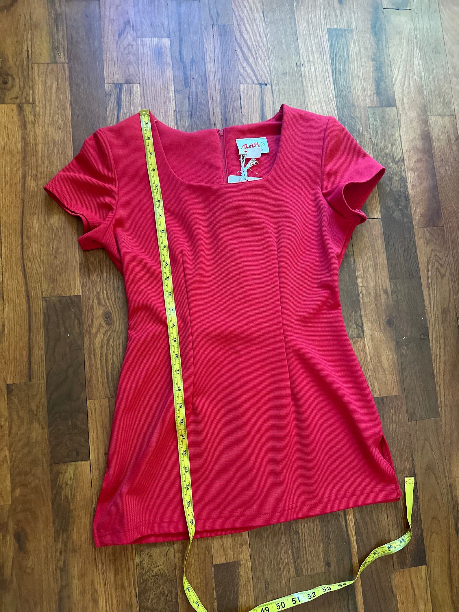 90s Vintage Cherry Red Top Fits M - Etsy