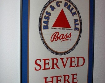 Bass Ale Sign - Etsy