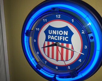 Union Pacific Wall Clock - Etsy