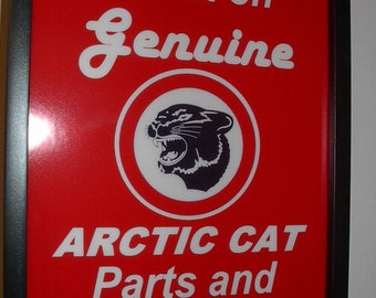 Arctic Cat Sign - Etsy