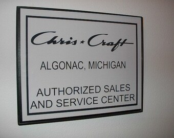 Chris Craft Sign - Etsy