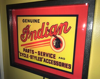 Indian Motorcycle Garage - Etsy