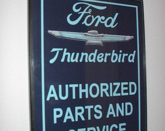 Ford Thunderbird Neon Sign - Etsy