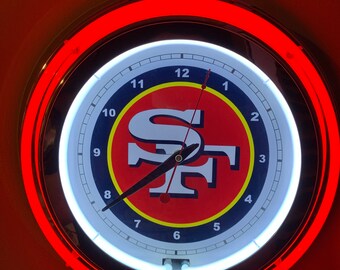 San Francisco 49ers Wall Clock - Etsy