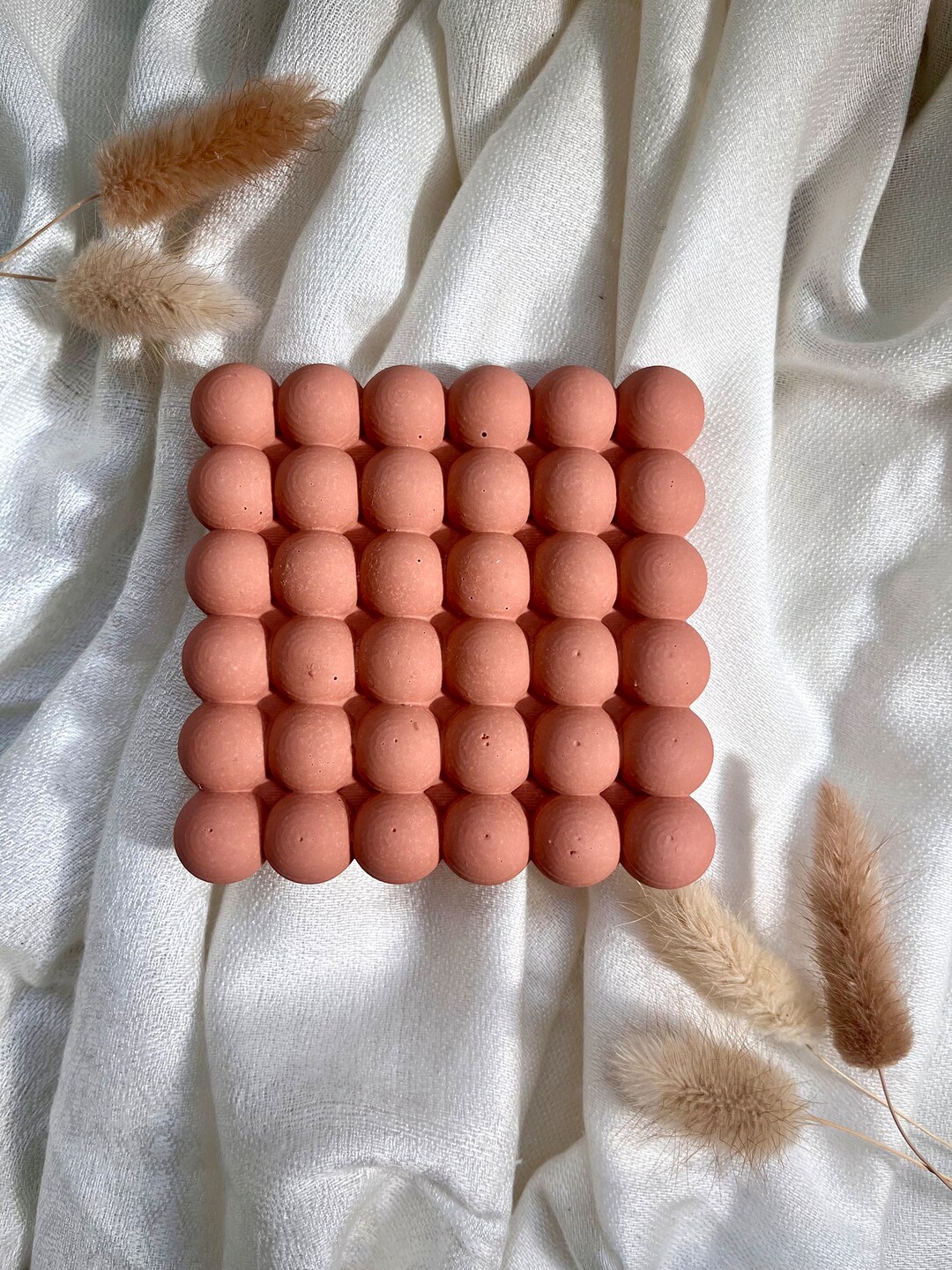 Terracotta Coaster | Minimalist Homeware | Scandi Home - Etsy