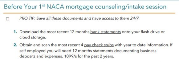 NACA Home Purchase TIP Sheet - Etsy