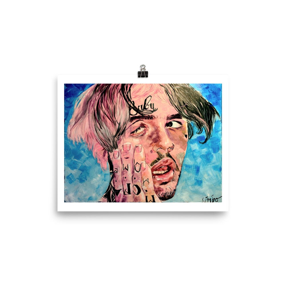 Lil Peep Print - Etsy