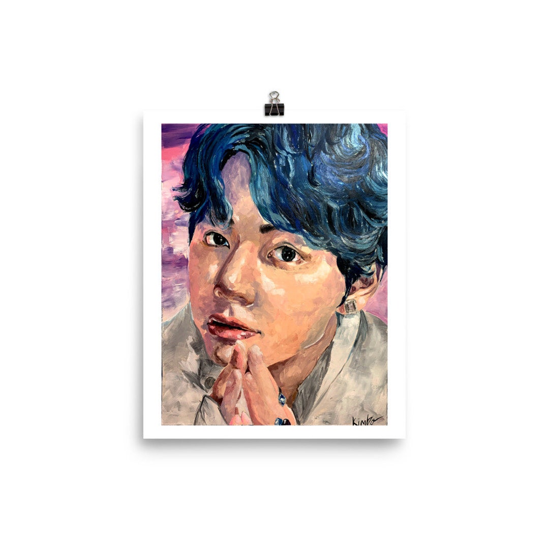 BTS V Print - Etsy