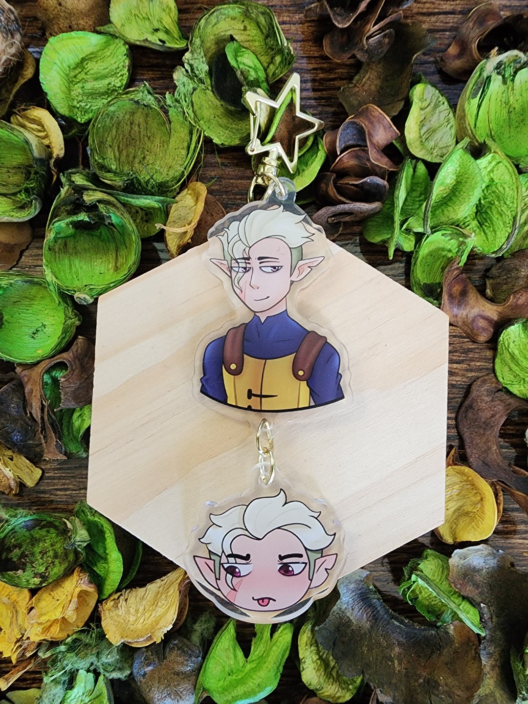 Owl House Hunter Dangle Keychain - Etsy