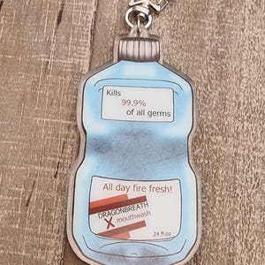 Mouthwashing Shaker Keychain - Etsy
