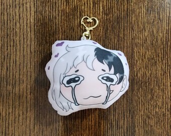 Dr. Stone Gen Asagiri Glitter Acrylic Keychain - Etsy