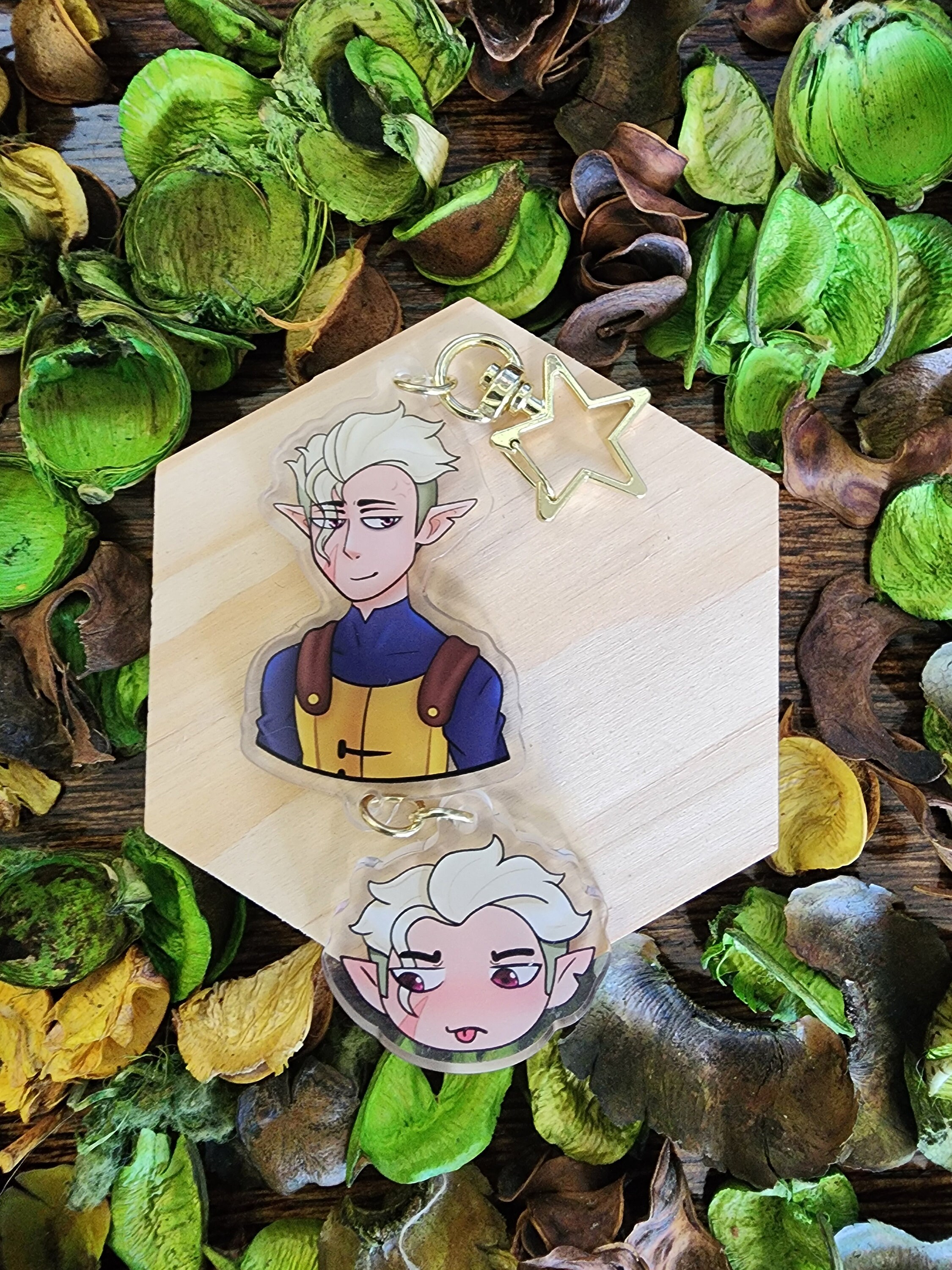 Owl House Hunter Dangle Keychain - Etsy