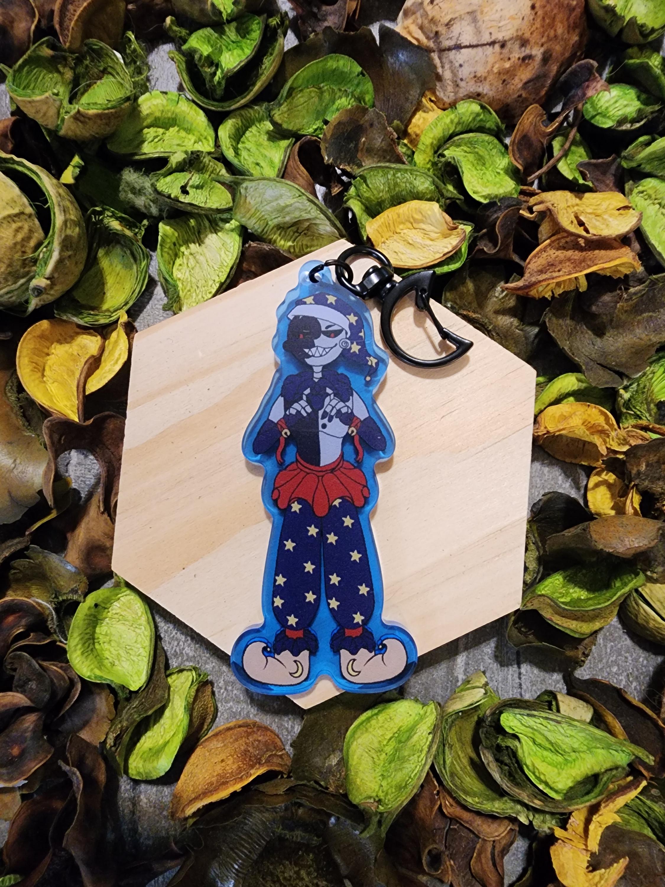 Sun and Moon Fnaf Keychains - Etsy