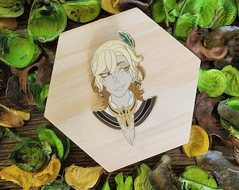 Kaveh Mehrak Enamel Pin - Genshin Impact - Etsy