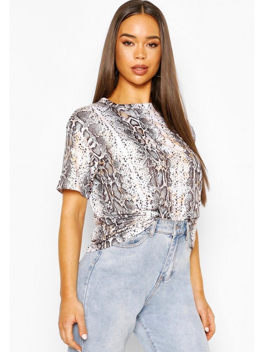 snake print shirt womens| Enjoy free shipping