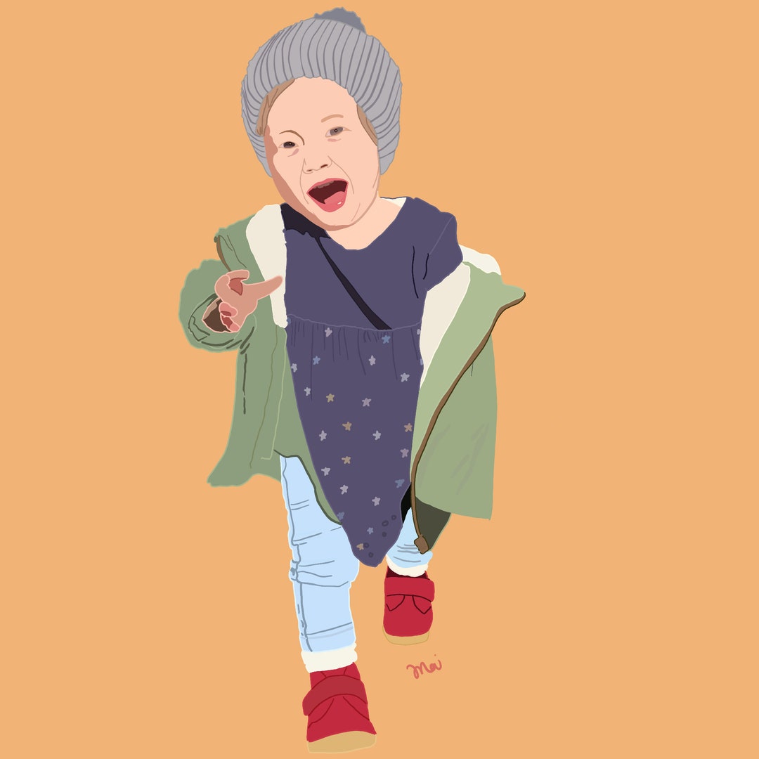 Custom, Hand Drawn Digital Portrait Illustration (people) - DIGITAL ...