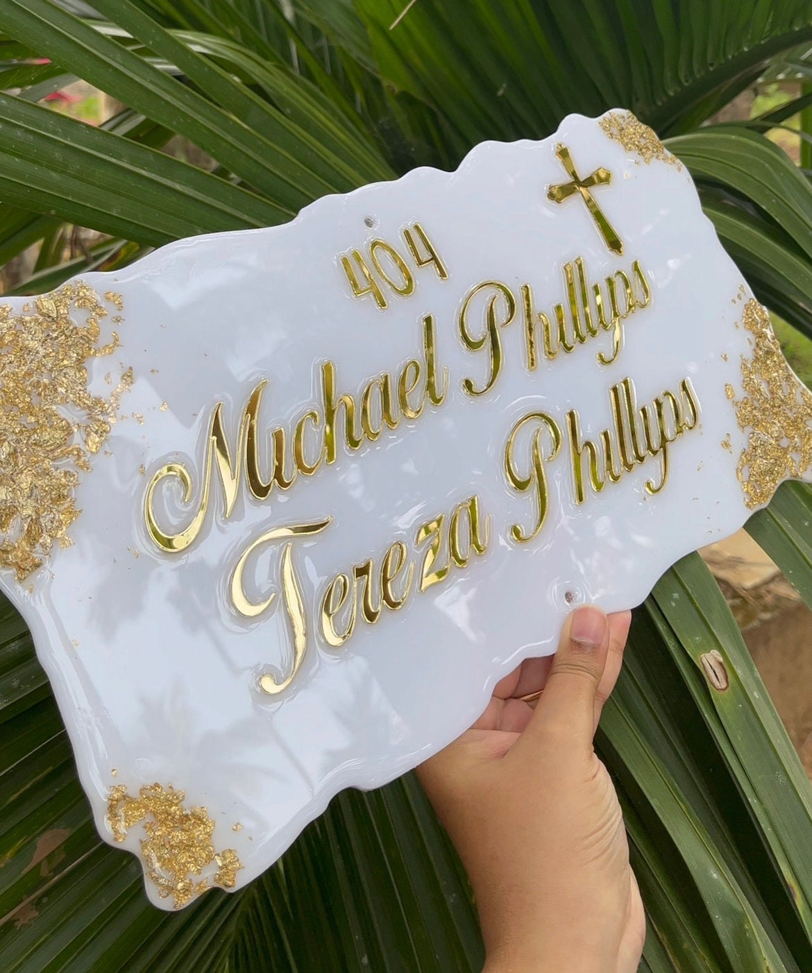 House Name Plate Name Plate Flat Name Plate Housewarming - Etsy