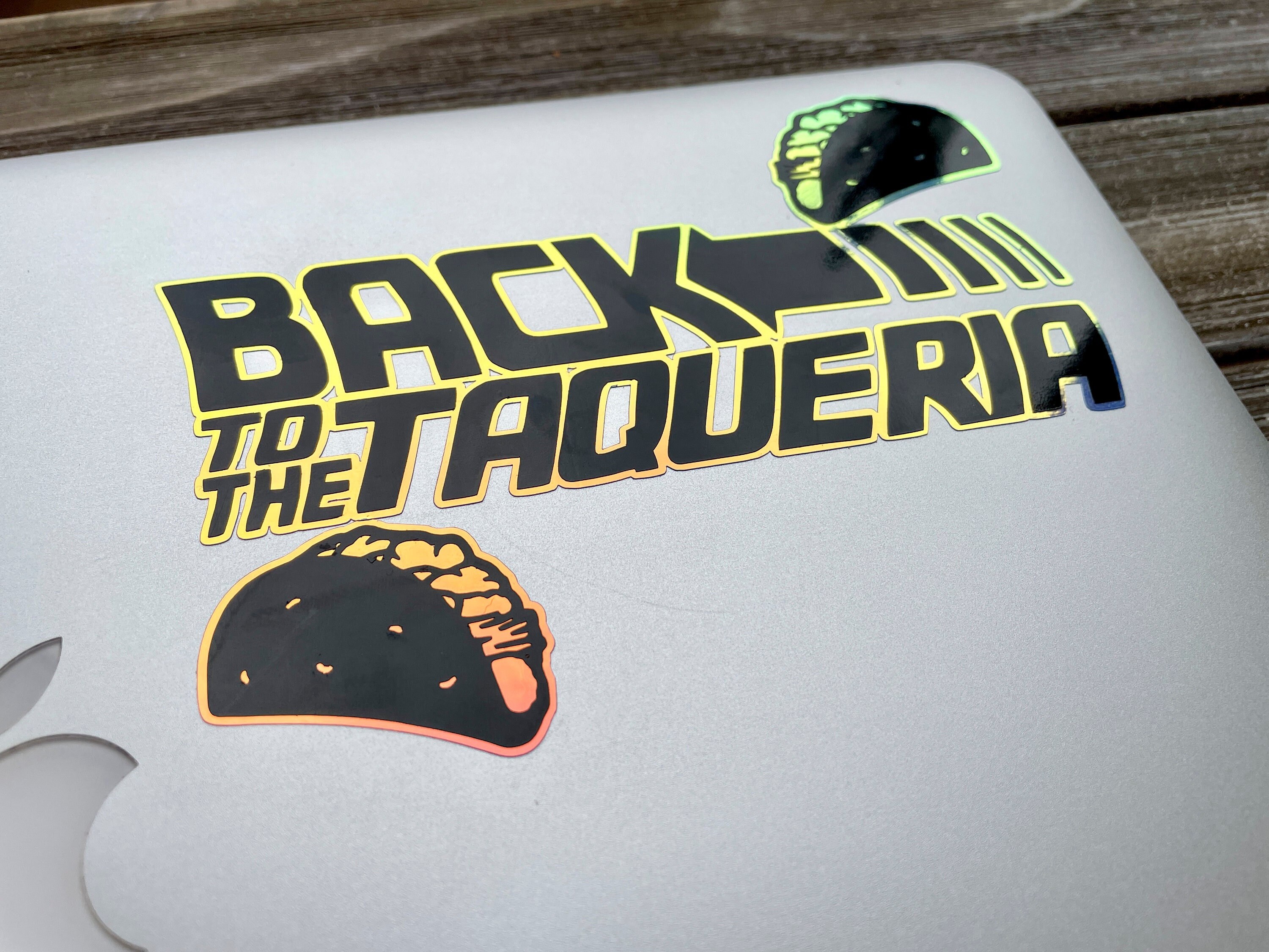 Bumper Stickers Paper Taco Decal Funny Decal Laptop Decal Sticker ...