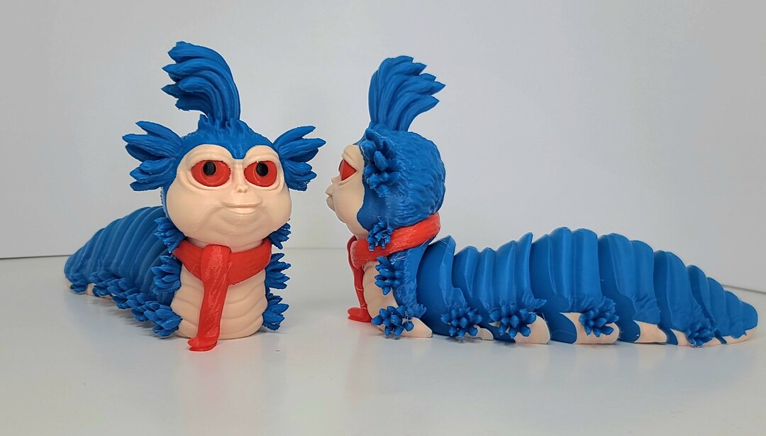 Ello Articulated Worm - Fidget Toy - Desk Toy - Display - Etsy