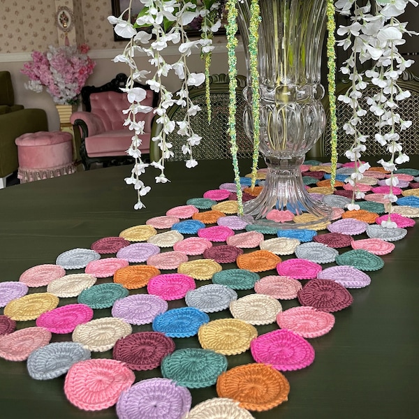 Circle Table Runner - Etsy