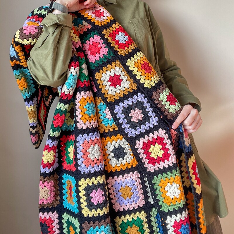 Afghan Bedspread - Etsy