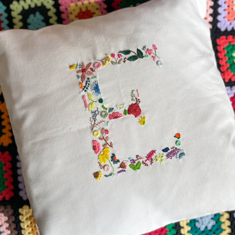 Embroidered Pillows - Etsy