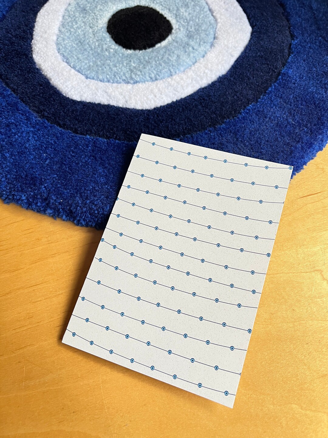 Evil Eye Greeting Card, Evil Eye Card, Thank You Card, Greek Cards ...