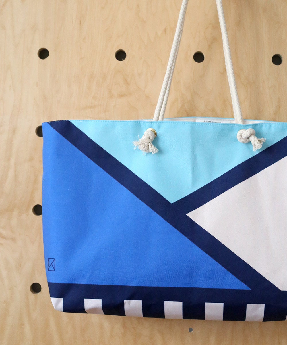 Mosaic Weekender Bag, Weekender Beach Bag, Mediterranean Beach Bag ...