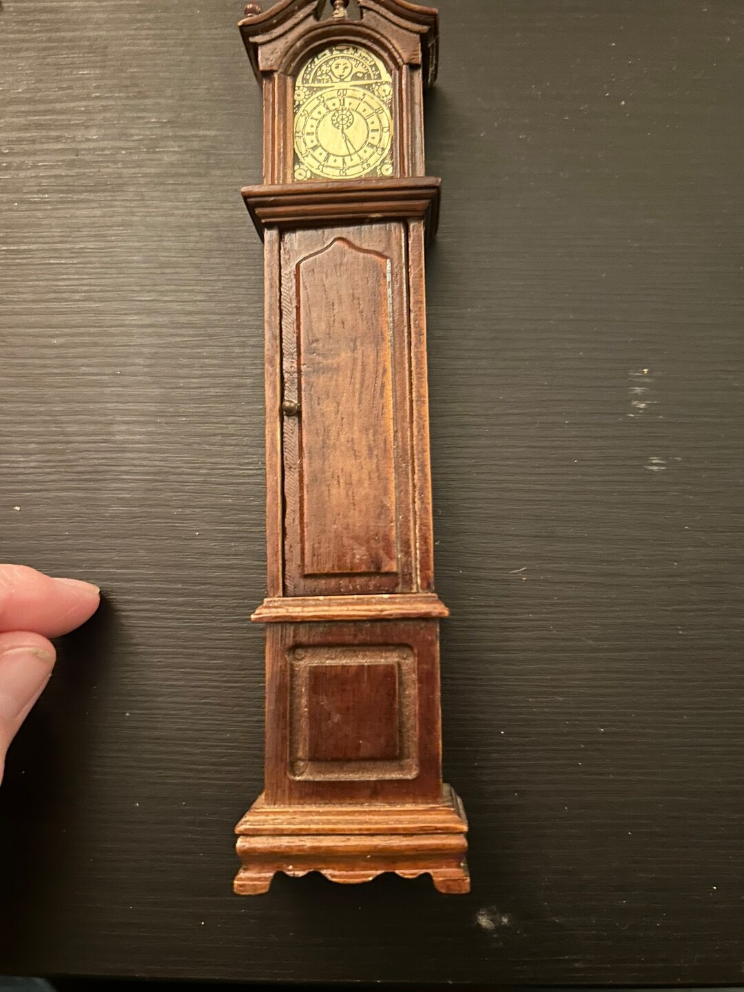 Vintage Dollhouse Grandfather Clock at Jai Patrick blog
