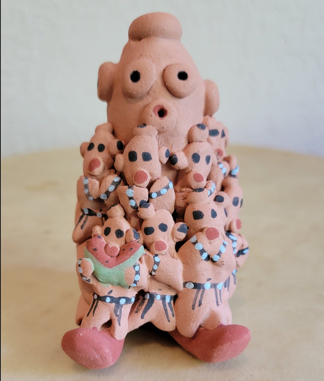 Eva Plummer Navajo Mudhead Clown Storyteller Pueblo Pottery - Etsy