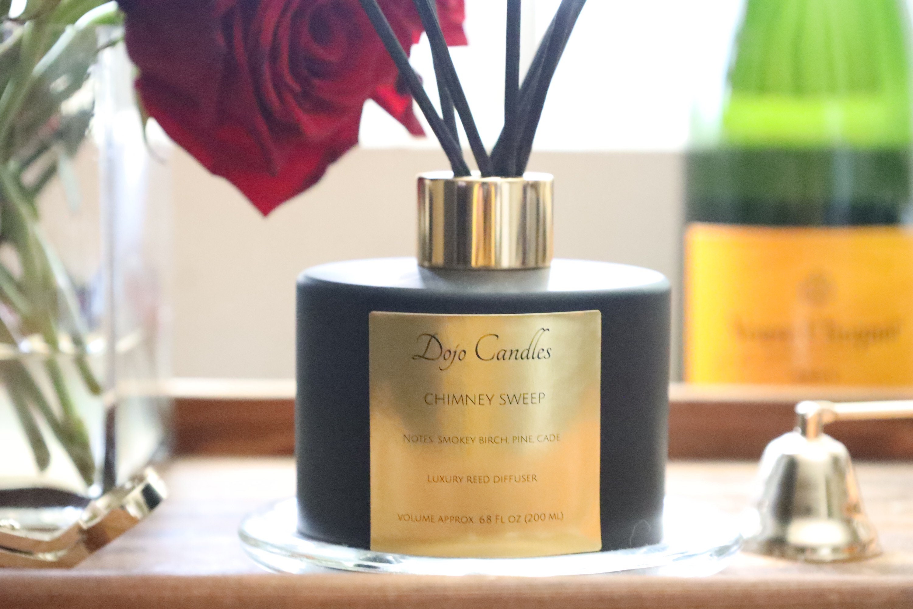 Diptyque Feu De Bois Inspired Luxury Reed Diffuser - Etsy