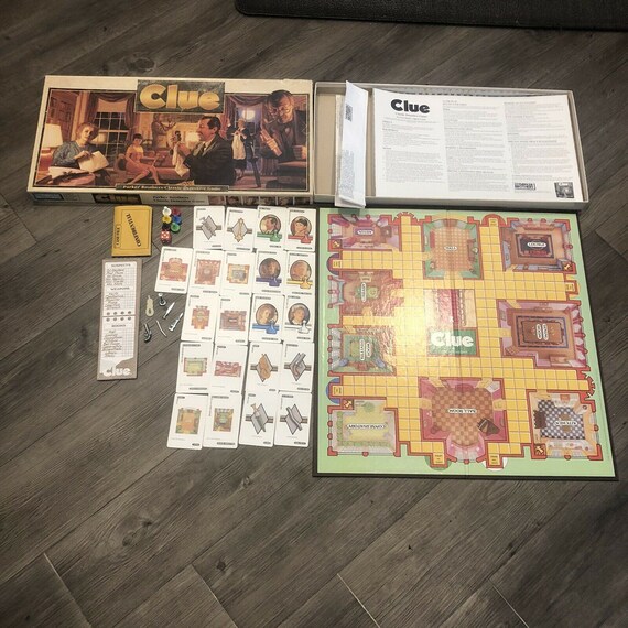 Vintage Clue Board Game