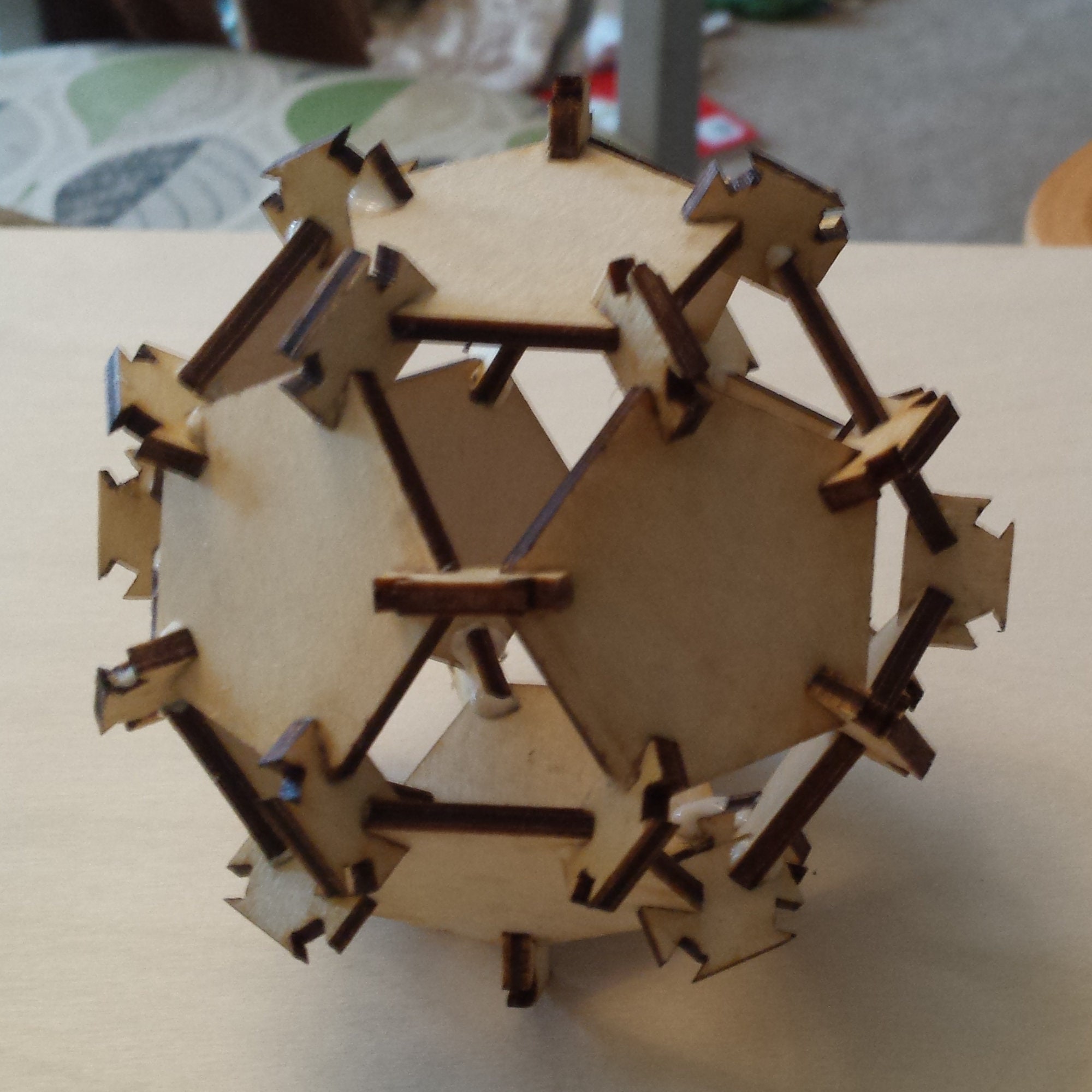 3d Puzzle - Stellated Dodecahedron - Etsy