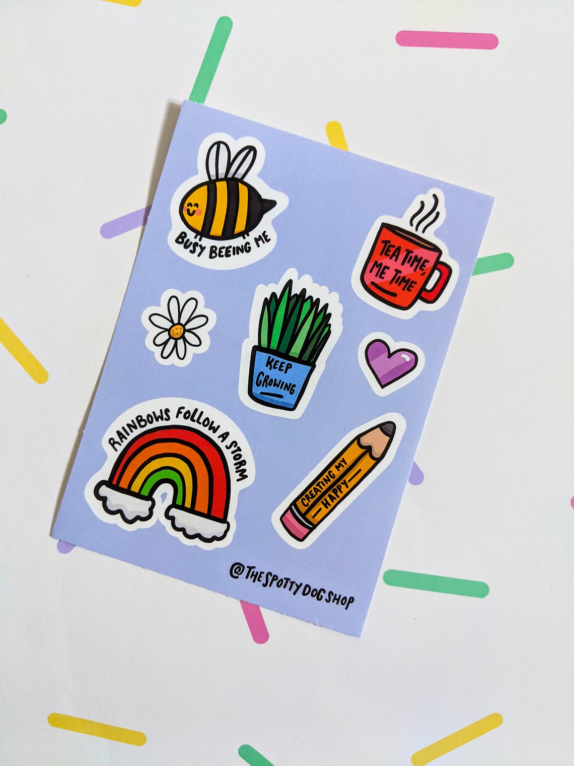 Smile Stickers A6 Sticker Sheet - Etsy