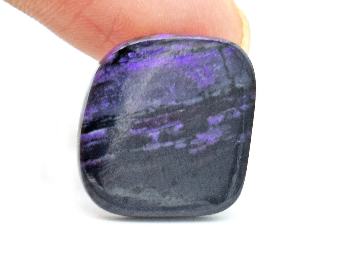 Purple Sugilite Gemstone, Smooth Polished Sugilite,13 Cts Cabochon ...