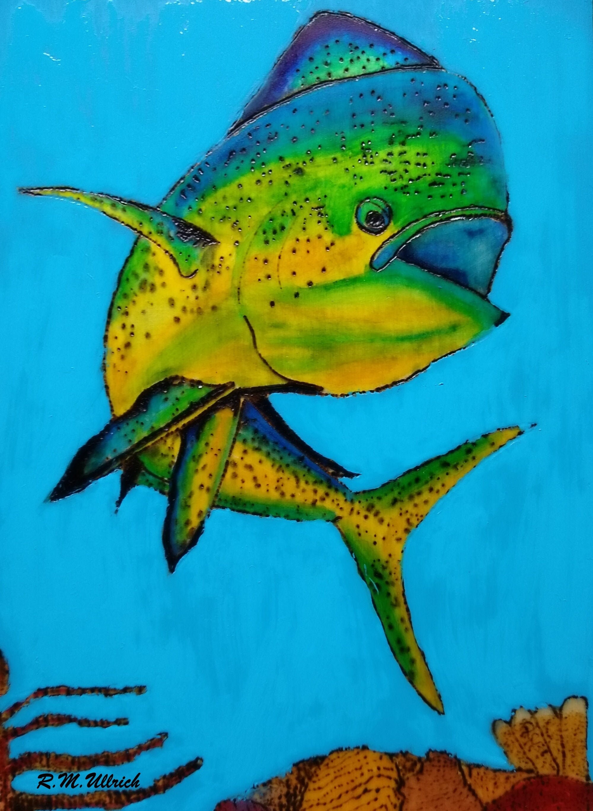 Mahi Mahi Painting