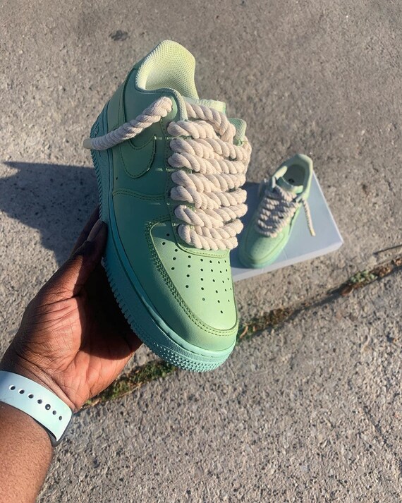 AF1 Custom Matcha AF1 Custom Hand Paint Shoes Custom - Etsy