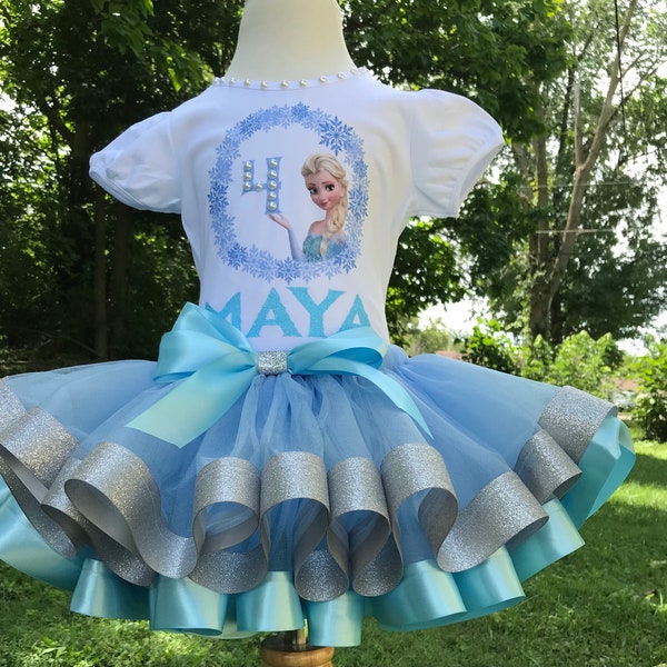 Elsa tutu - Etsy España