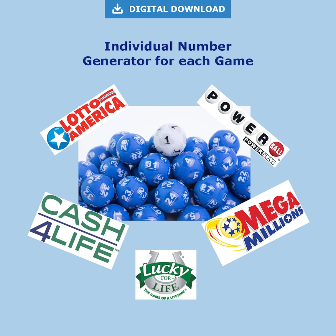 Lottery Number Generator Excel Template – Powerball, Mega Millions ...