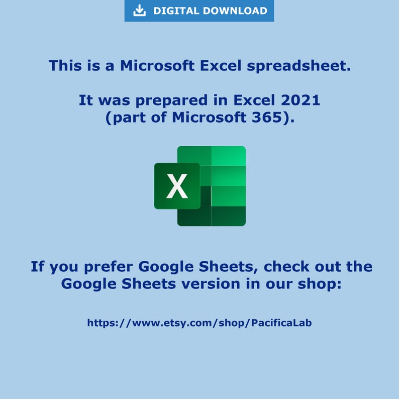Monthly Budget Spreadsheet Excel Template | Personal Finance Planner ...