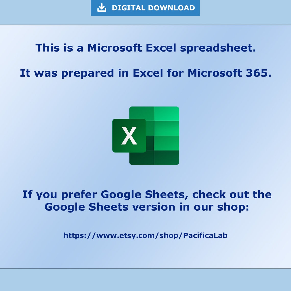 College Student Budget Planner Excel | Semester Trimester Quarter ...