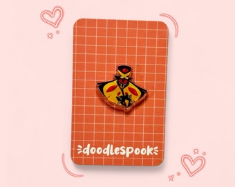 Hazbin Hotel Sir Pentious Enamel Pin - Etsy