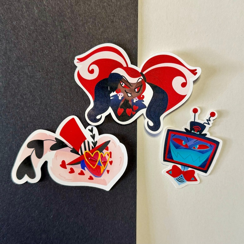 Stickers Hazbin Velvette - Etsy UK