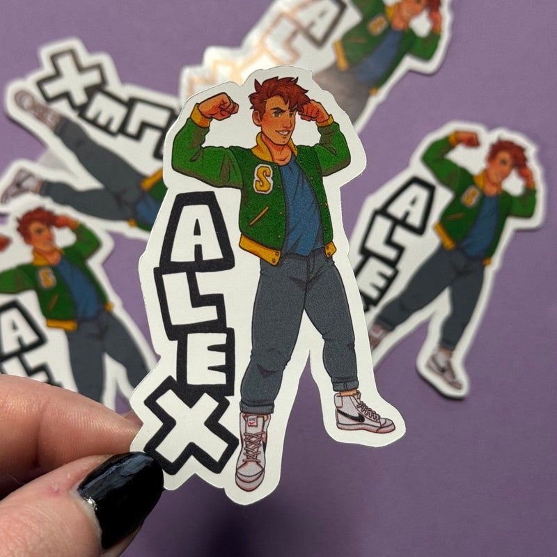Stardew Sticker Alex - Etsy UK