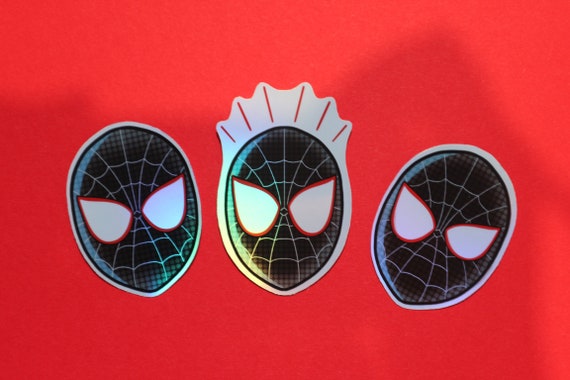 Stickers, Labels & Tags Miles Morales Spider-Man Holographic Sticker ...